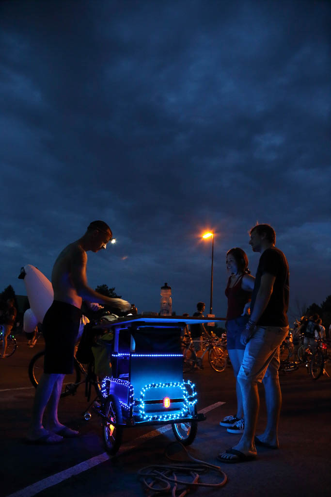 SushiCart and the Thursday Night Cruiser Ride